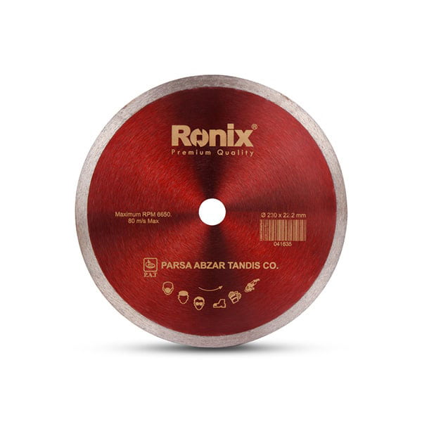 صفحه سرامیک بر (RONIX) 230 میلی متر مدل RH-3508 - صفحه برش